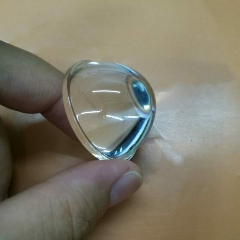 1PC 38mm LED Optical Glass Lens Convex Lens Projector Reflector for ...