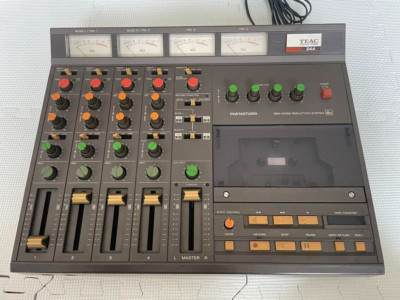 Tascam 244 Portastudio 4-Track Cassette MultiTrack Recorder | eBay