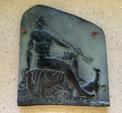 Vintage Greek Mythology Ceramic Wall Art Cephalus & Laelaps MCM | eBay