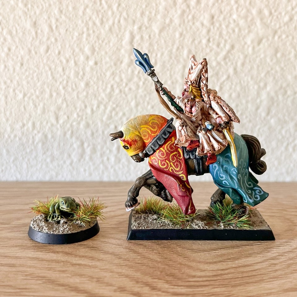 Warhammer Fantasy Battles - Painted Bretonnia Army - BoxedUp (215) | eBay