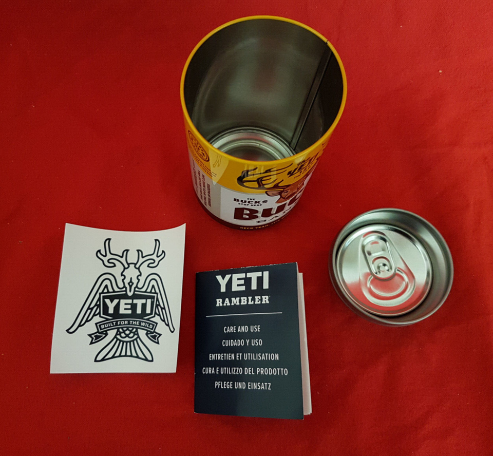 YETI, BUCK BANK, BEVERAGE TIN, HIDDEN COMPARTMENT BANK OR STORAGE | eBay
