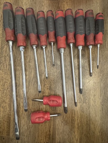 Mac Tools 12 pc. Mac Grip Combo Screwdriver Set USA | eBay