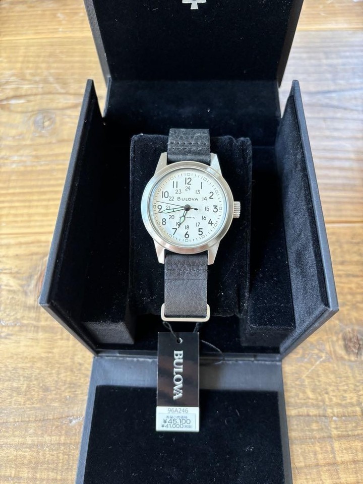 BULOVA Automatic Watch Military 96A246 | eBay