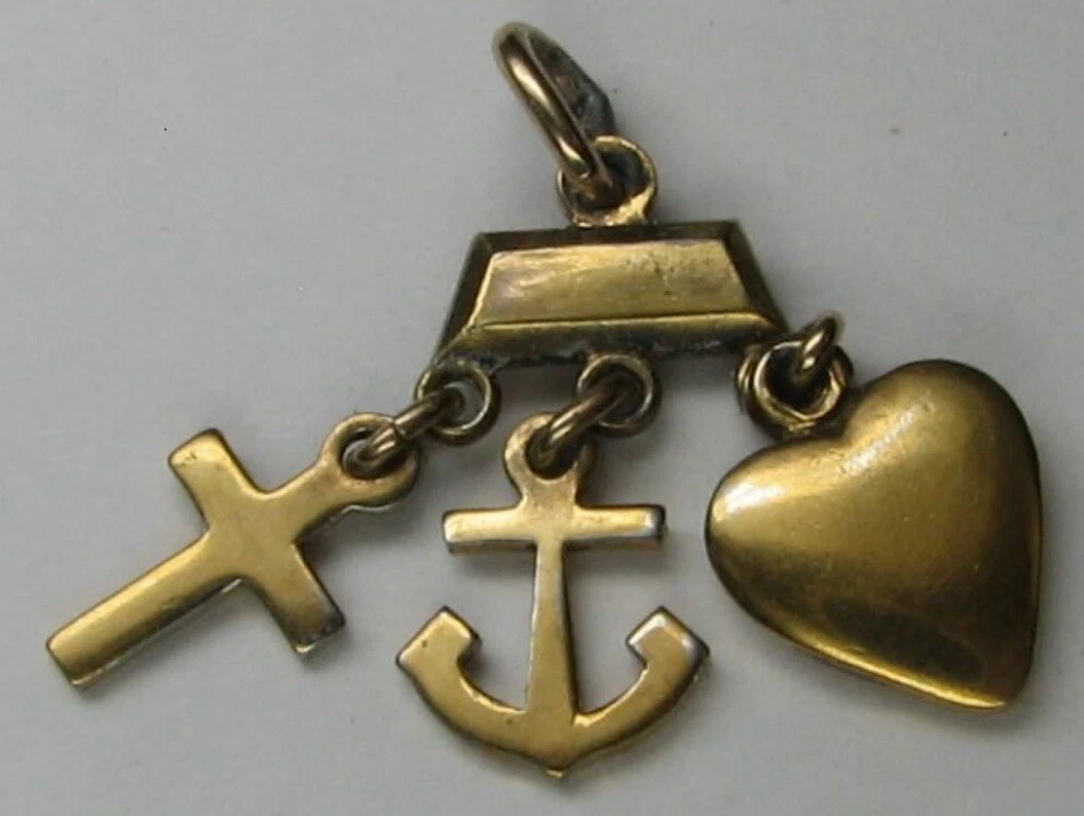 Anchor Heart Cross