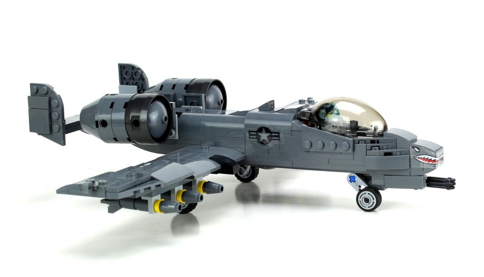 A-10 Warthog Thunderbolt Expert Air Force custom set made with REAL ...