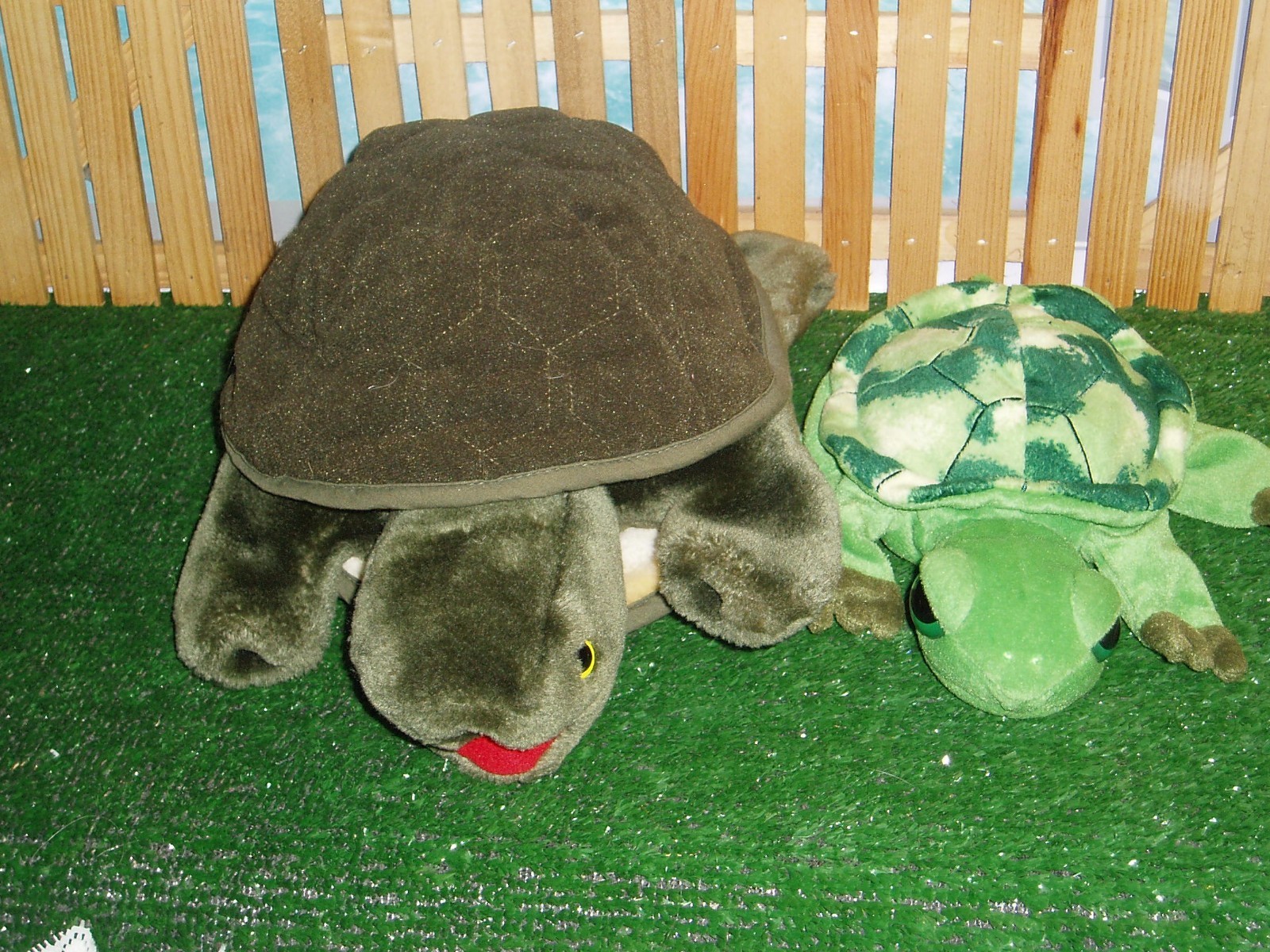 FOLKMANIS TURTLE HAND PUPPET & TURTLE STUFFY | eBay