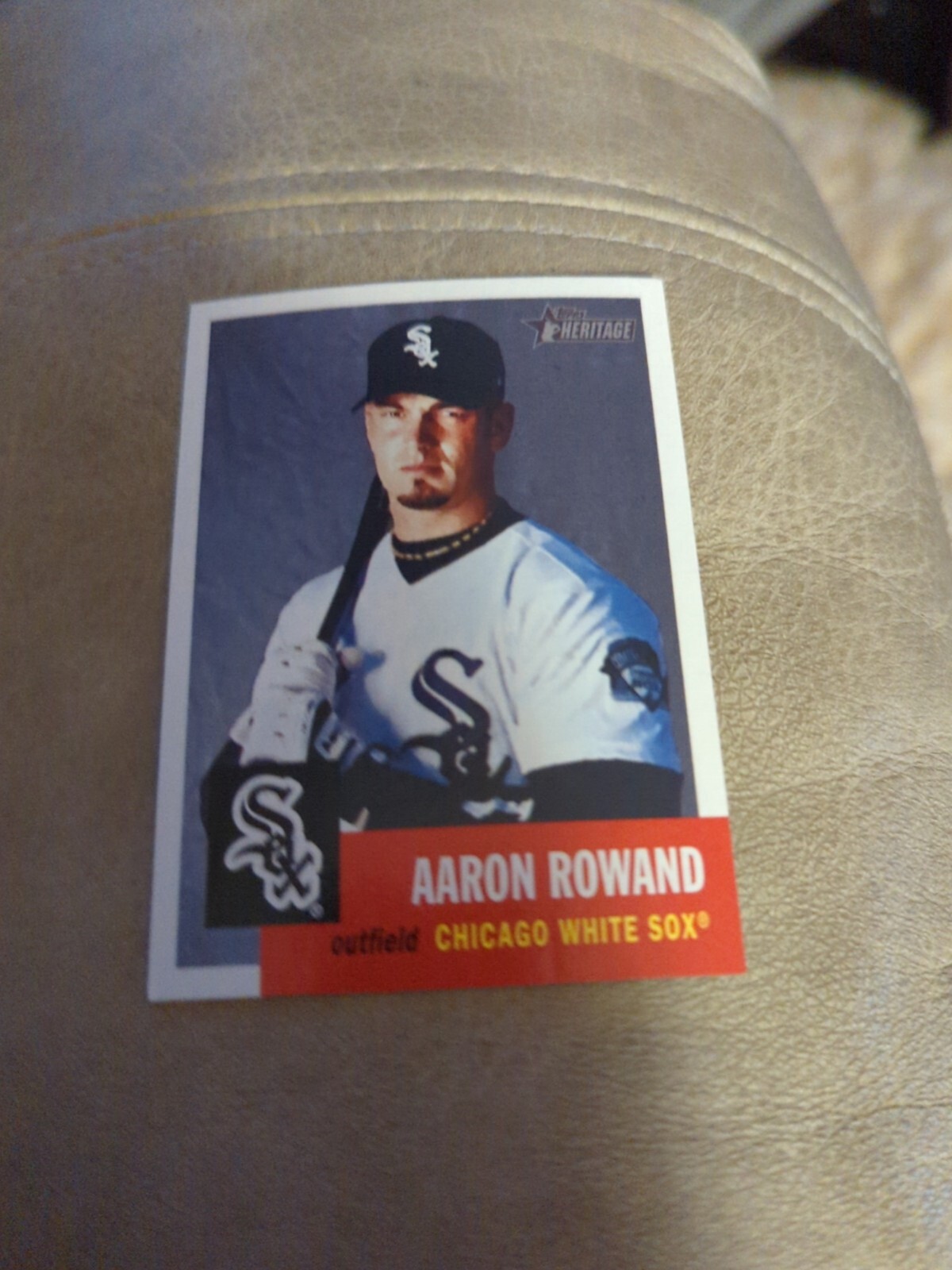 2002 Topps Heritage Aaron Rowand #210 Chicago White Sox | eBay