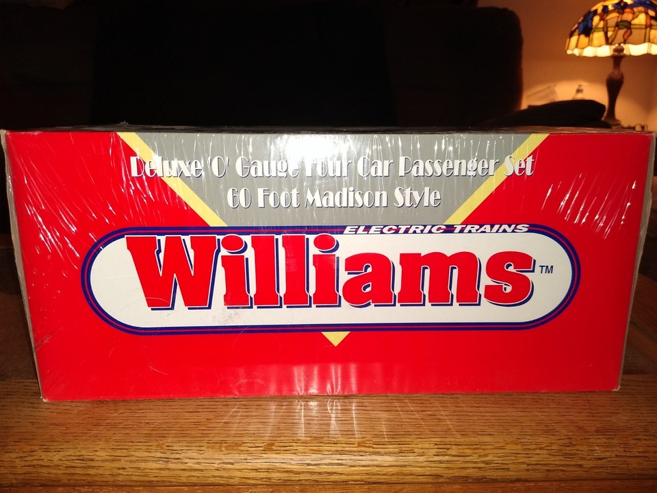 Williams O "NYC 4 Car 60's Madison Passenger Set" # M1012 IN SEALED BOX ...