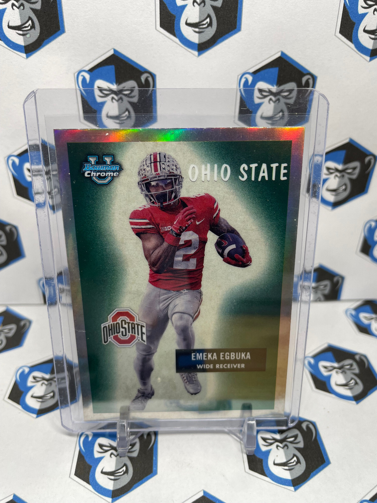 Emeka Egbuka 2023 Bowman Chrome University 1955 Retro #55BF-18 Ohio ...