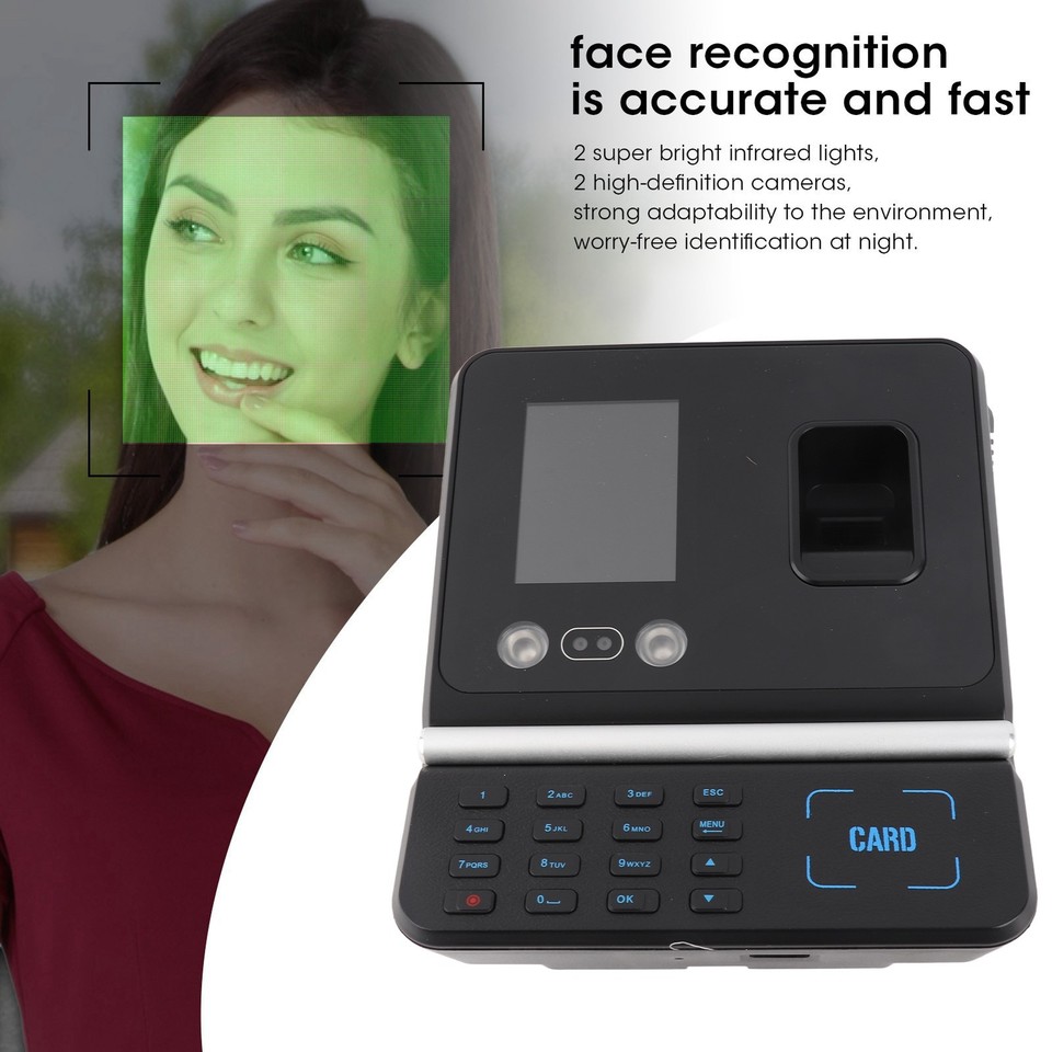 Face Fingerprint Password ID Card Unlock Access Control Attendance ...