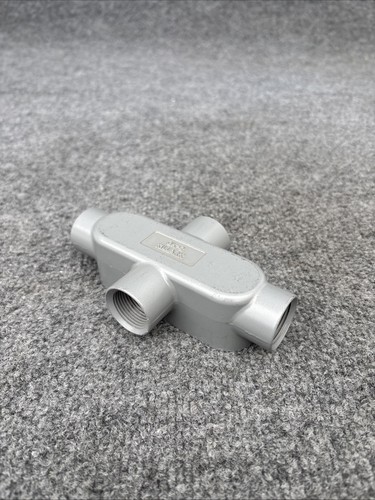 Lot Of 2 - Killark OX-2 3/4" Aluminum X Body Conduit Condulet Unilet ...