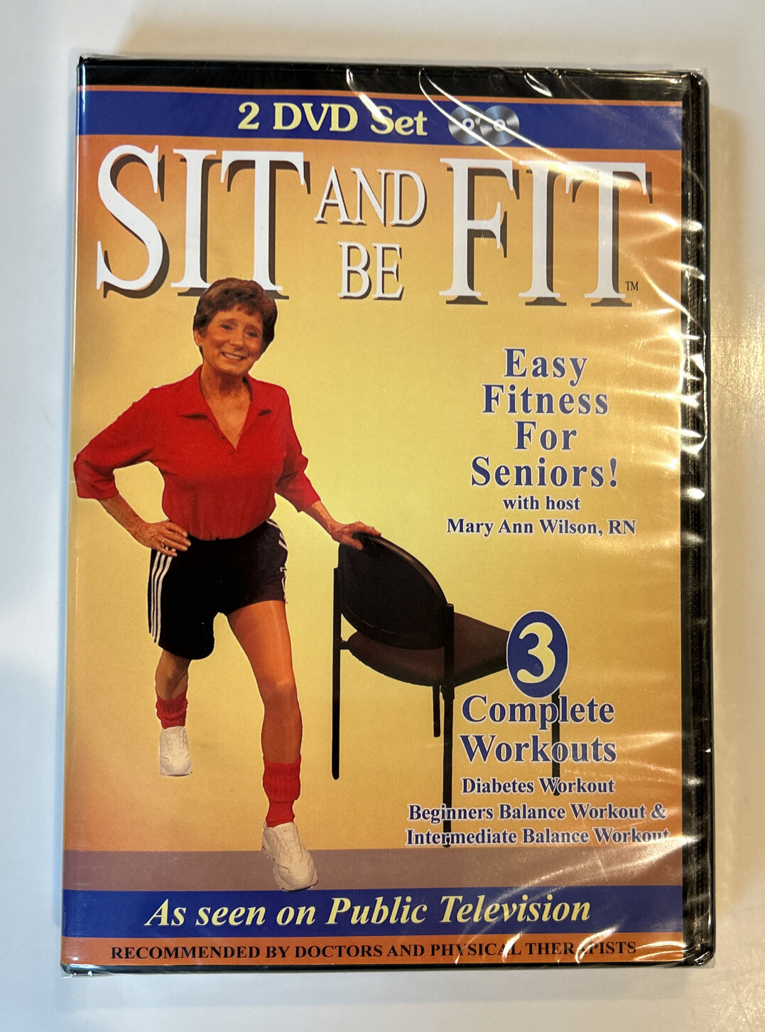 Sit And Be Fit “Diabetes Workout” DVD Set - Brand New - Sealed! (3 ...