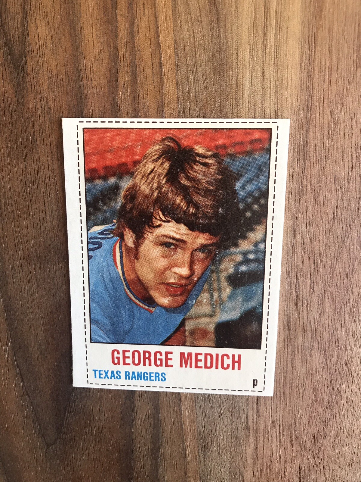 1978 HOSTESS #86 GEORGE “DOC” MEDICH TEX RANGERS— ALL LINES INTACT💥 ...