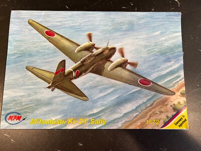 1/72 Japanese Bomber Mitsubishi Ki-21 Sally w/resin parts - MPM 72092 ...