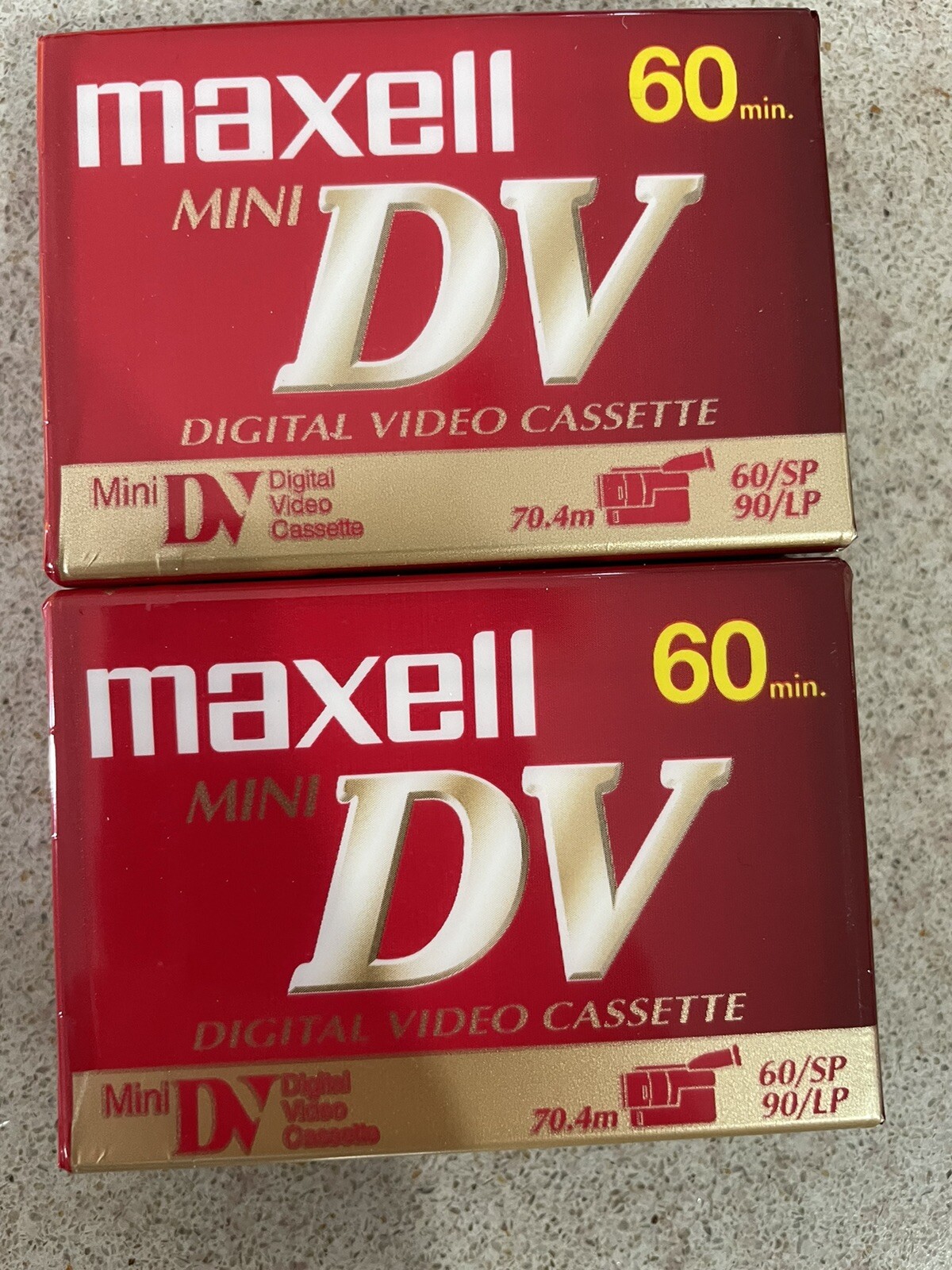 Maxell Mini DV 60 Minute Digital Video Cassettes DVM60SE - Set of 2 ...