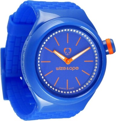 Wize & Ope Unisex Wize Club Analogue Watch SH-CL-9S with Blue Dial | eBay