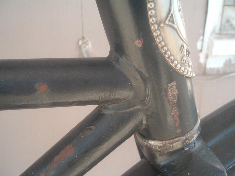 ANTIQUE 1916 RUTGERS TRUSS FRAME BIKE BY H.CLARK SAUNDERS WOOD RIMS ...