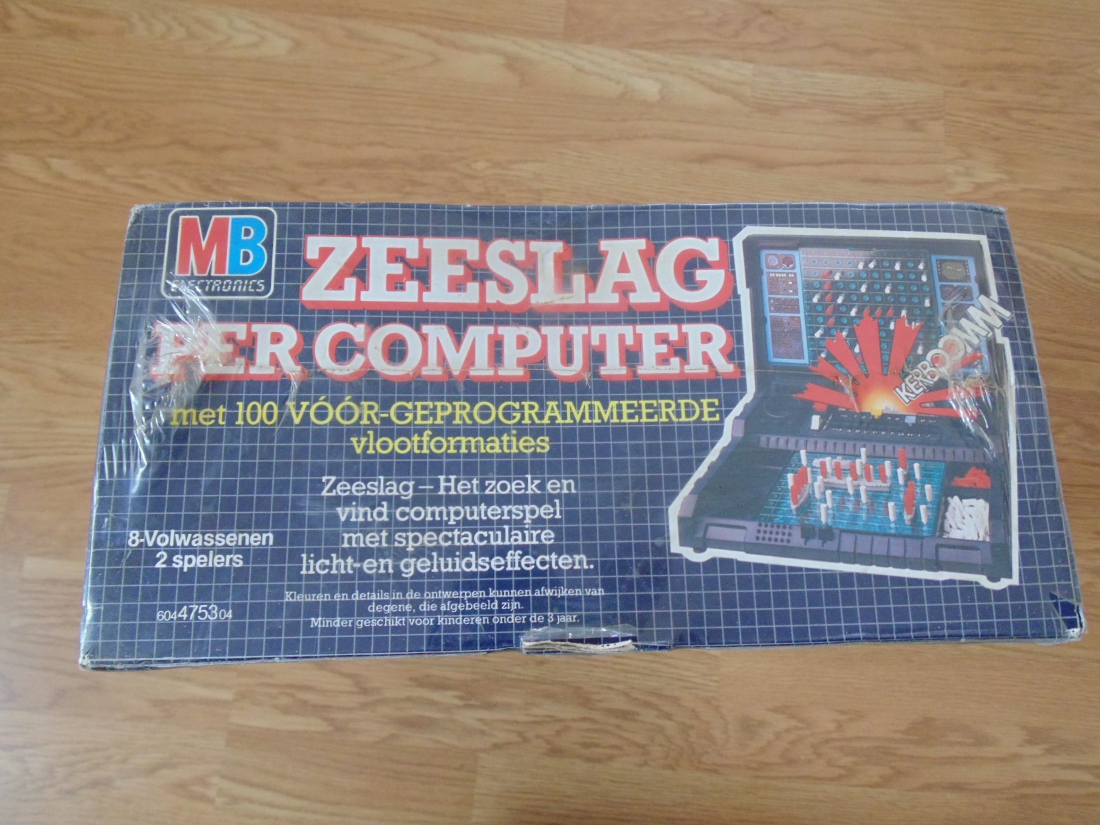 COMPUTER BATTLESHIPS MB GAME 1983 NEW OLD STOCK SEALED THE BEST DUTCH ...