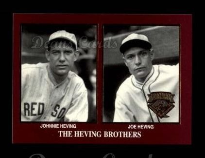 1994 Conlon Burgundy #1176 Johnnie Heving / Joe Heving Brothers 8 - NM ...