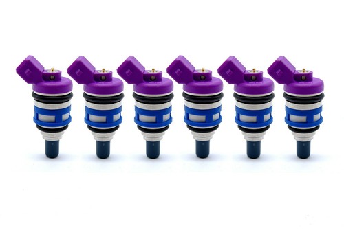 FUEL INJECTORS x6 FOR NISSAN 300ZX Z32 VG30DETT 3.0 TWIN TURBO 370cc ...