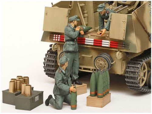 Tamiya 35367 1/35 German Heavy SP Howitzer Hummel Plastic Model Kit ...