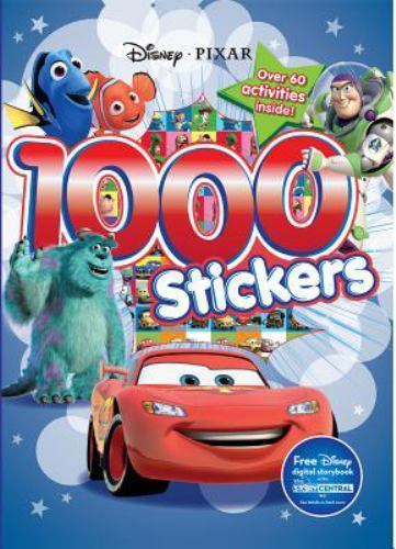 1000 Stickers: Disney Pixar by Parragon Books Ltd (2016, Sticker Book ...