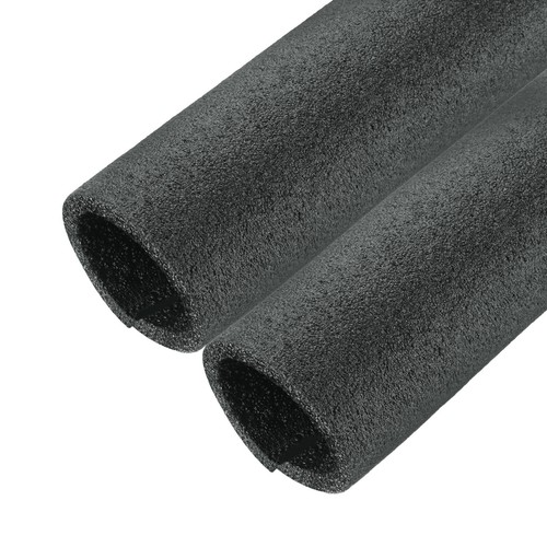 2pcs Pipe Insulation Foam Tube Split Pipe Lagging 60mm ID 80mm OD 2ft ...