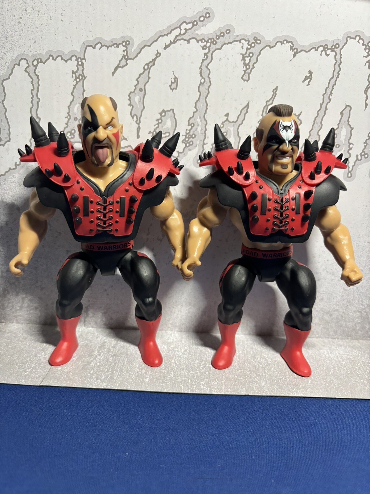 WWE WWF Ringside Collectibles Exclusive Road Warriors Hawk Animal LOD ...