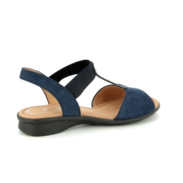 Gabor Merlin Flat Sandals Navy Nubuck UK | eBay UK