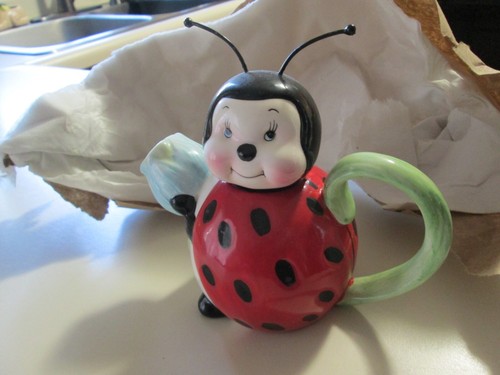 Lady Bug Decorative Tea Pot - Ceramic | eBay