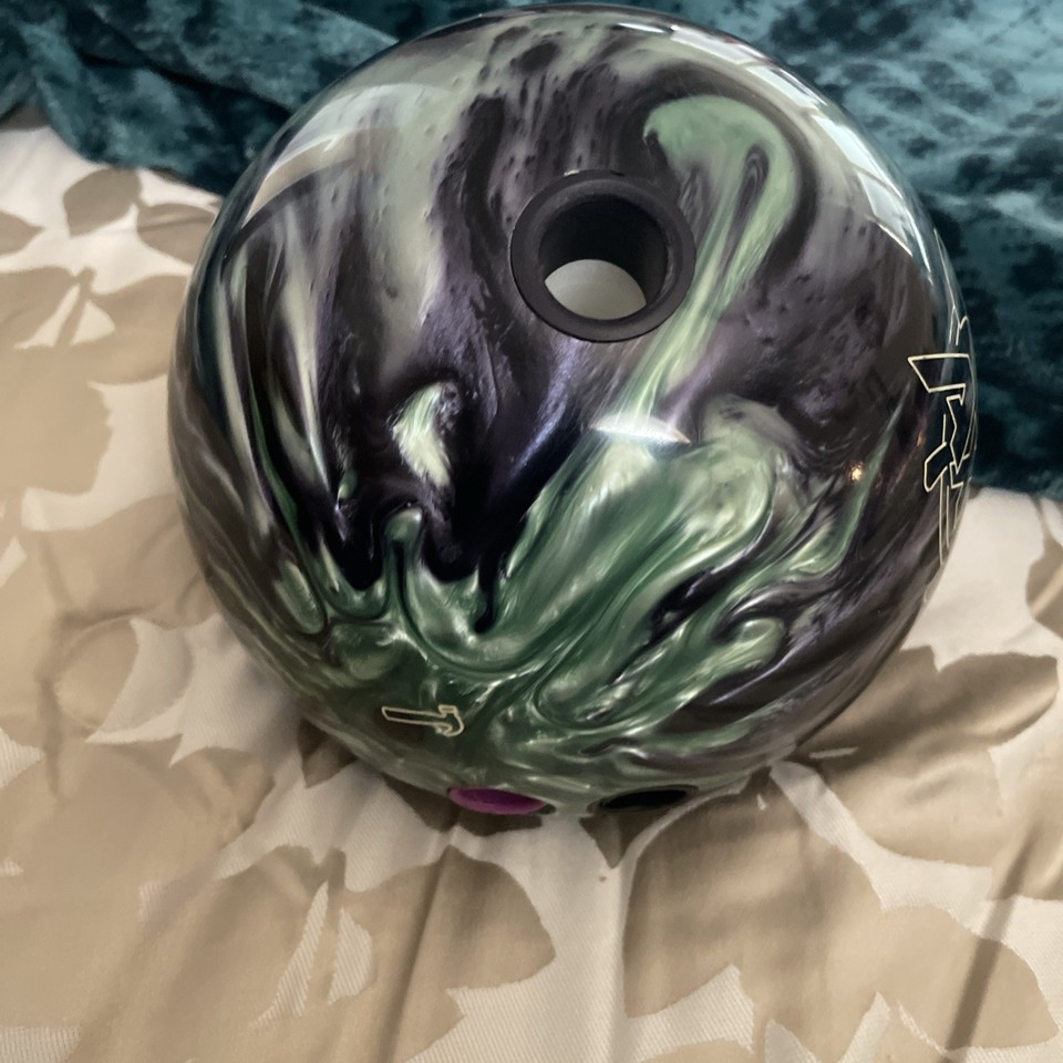 Hammer Axe Pearl Reactive Bowling Ball Green And Smoke 14# | eBay
