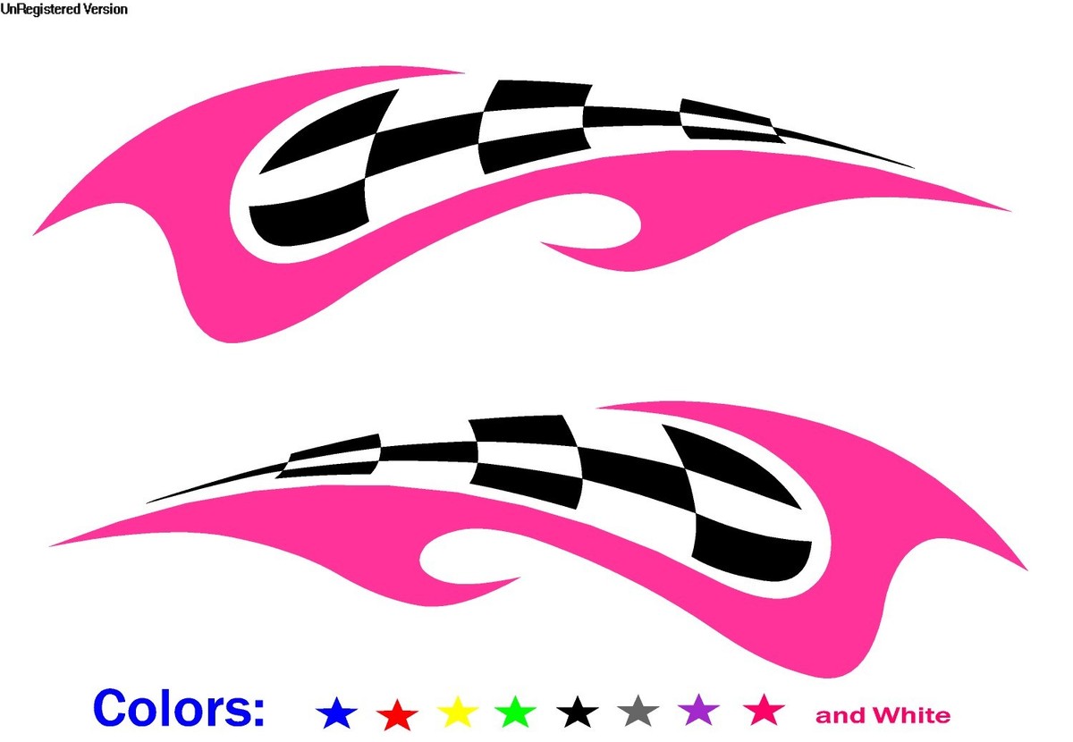 Pink And Black Checkered Flag Pink Checkered Flag Vector Images