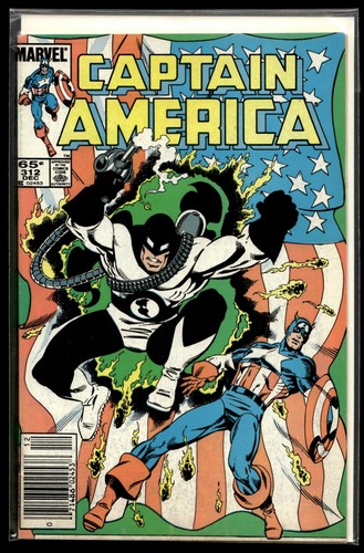 1985 Captain America #312 1st Flag Smasher Marvel Comic | eBay