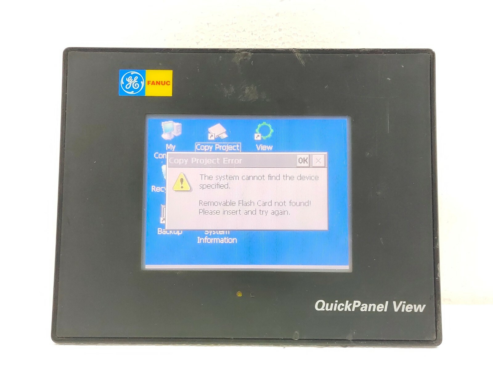 GE FANUC ES0622 QUICKPANEL VIEW IC754VGL06CTD-GJ TOUCH PANEL | eBay