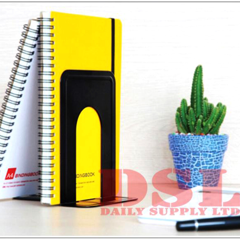 4 Pairs From £10.79 Heavy Duty Metal Bookends Book Ends 7.5'' Office ...