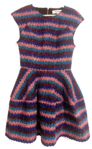 Elliatt Hannah Short Mini Tinsel Multi Metallic Shiny Festive Holiday ...