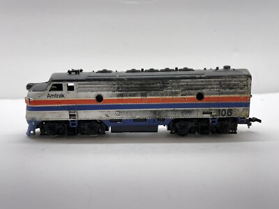 HO Scale #106 Amtrak Powered Diesel Locomotive Unbranded Needs Wheels ...