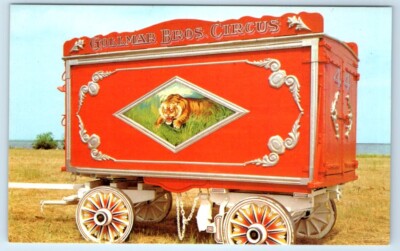 Lion & Tiger Tableau Wagon - Circus World Museum - Baraboo WISCONSIN ...
