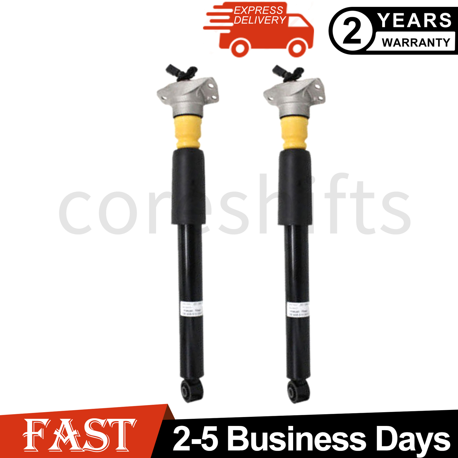2x For Porsche Macan 95B 2015-2020 Rear Left Right Shock Absorber ...