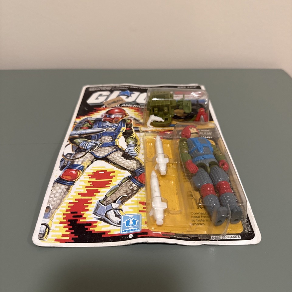 GI Joe FAST DRAW 1987 MOC MOSC Hasbro New Vintage Factory Sealed Action ...