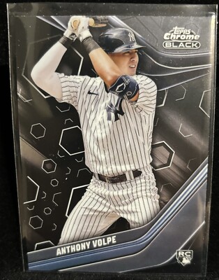 2023 Topps Chrome Black Anthony Volpe Rookie Card # 76 | eBay