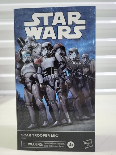 Scar Trooper Mic Exclusive STAR WARS Black Series NEW MIB D1 | eBay