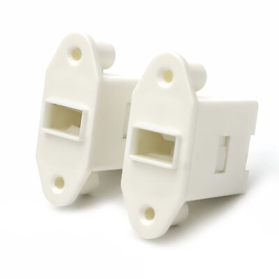 2 Pack Washer Door/Drawer Pedestal Latch 137006200 Fit For Electrolux ...