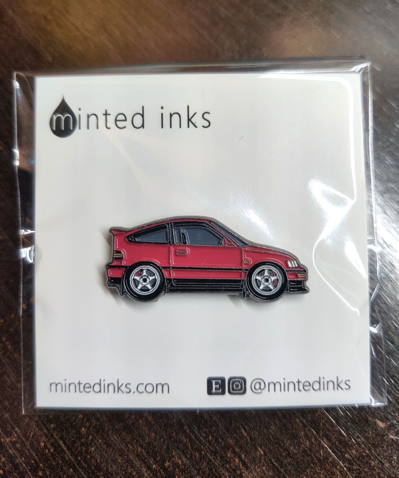 Honda CRX "Red" (2nd Gen) Car Pin | Soft Enamel Pin | Lapel Pin | eBay
