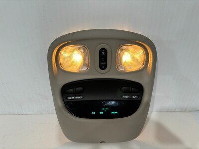 02-05 DODGE RAM OVERHEAD CONSOLE DOME LIGHT DISPLAY SUNROOF SWITCH ...