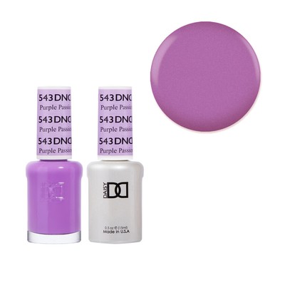 DND 543 Purple Passion - Daisy Collection Gel & Lacquer Duo 15ml | eBay