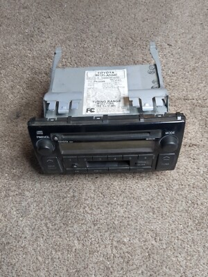 2002 2003 2004 Toyota Camry OEM AM/FM/CD/Cassette Stereo 86120-AA040 ...