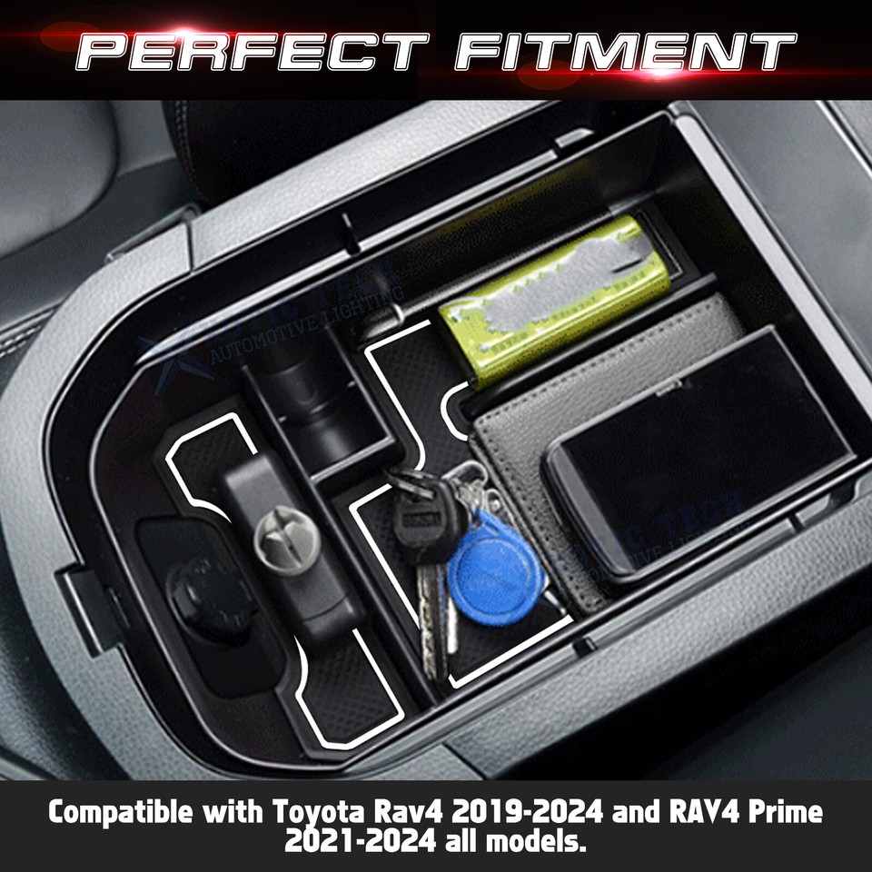 For Toyota RAV4 2019-2025 / RAV4 Prime 2021-2025 Armrest Secondary ...