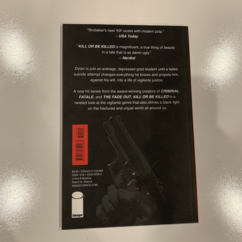 Kill or Be Killed Volume 1 (KILL OR BE KILLED TP) 9781534300286| eBay