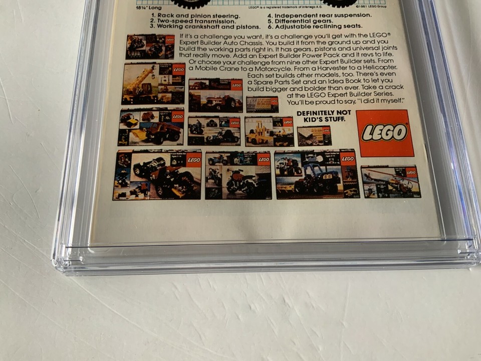 CAPTAIN AMERICA 263 CGC 9.6 WHITE PAGES RED SKULL AMERIDROID MARVEL ...